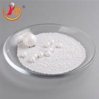 China Smooth White Cubic Zirconia Balls Ceramic Grinding Beads Yttrium Stabilized Ball for sale