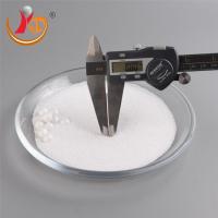 China Smooth White Cubic Zirconia Balls Ceramic Grinding Beads Yttrium Stabilized Ball for sale