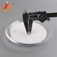 China Smooth White Cubic Zirconia Balls Ceramic Grinding Beads Yttrium Stabilized Ball for sale