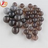 China Natural Brazilian Agate Grinding Balls and Beads for sale