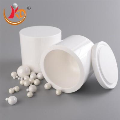 China 100ml Zirconium Oxide Ceramic Grinding Despersing Polishing Jars For Retsch Machine for sale
