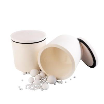 China 50ml Alumina Ceramic Grinding Jar Vibration Mill Jar For Laboratory Planetary Ball Mill for sale
