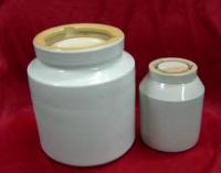 China Kingda Large Volume 99% AL2O3 Alumina Ceramic Jar for Rolling Jar Mill for sale