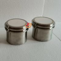 China Zirconium Oxide Grinding Jar for Retsch PM 100/100 CM/200/400: 125 ml Capacity for sale