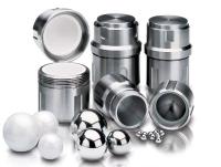 China RETSCH Mixer Mills Compatible 10ml Zirconium Grinding Jar With Stainless Steel Casting for sale