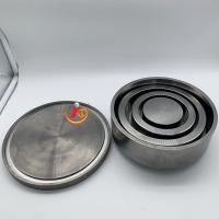 China 400ml Tungsten Carbide Grinding Jars For Retsch Disc Mill for sale