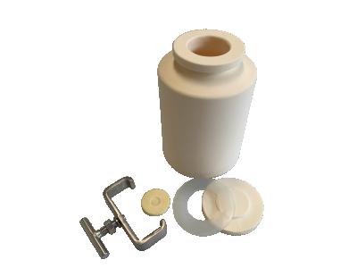 China Mixed Sizes 99% Al2O3 Alumina Ceramic Grinding Jar with One Month Warranty for Ball Mill and Roller Mill Applications for sale