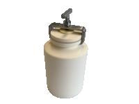 China Scientific Lab Alumina Ceramic Jar for Precision Ball Grinding Applications for sale
