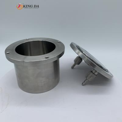 China Stainless Steel Vacuum Grinding Jar with SS304/SS316 Material and Airtight Sealing for Laboratory Ball Mill for sale