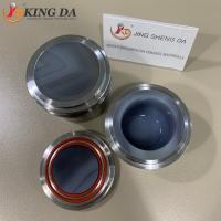 China Lab Grinding Jar 125ml-Natural Agate Stainless Steel Jacket Ceramic Parts Compatible Retsch PM Series for Industrial Ceramic for sale