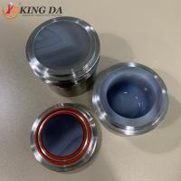 China Lab Grinding Jar 125ml-Natural Agate Stainless Steel Jacket Ceramic Parts Compatible Retsch PM Series for Industrial Ceramic for sale