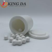China 95% Zirconia Ceramic Ball Mill Jar 50ml-3L High Temp Resistant Including Lid for Planetary Mill Grinding for sale