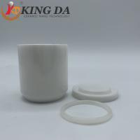 China 95% Zirconia Ceramic Ball Mill Jar 50ml-3L High Temp Resistant Including Lid for Planetary Mill Grinding for sale