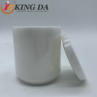 China 95% Zirconia Ceramic Ball Mill Jar 50ml-3L High Temp Resistant Including Lid for Planetary Mill Grinding for sale
