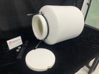 China Large Capacity Alumina Roller Mill Jar 10L 99% Al2O3 Ceramic Milling Pot for Industrial Jar Mill Grinding for sale