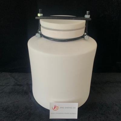 China Rolling Jar Mill Alumina Ceramic Jar 1L 3L 5L 10L for Horizontal Grinding for sale