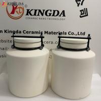 China Rolling Jar Mill Alumina Ceramic Jar 1L 3L 5L 10L for Horizontal Grinding for sale