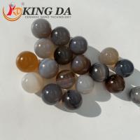 China Ceramic Grinding Media Agate Balls 1-25mm Polished Sphere for Ball Mill Jar for sale
