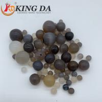 China Ceramic Grinding Media Agate Balls 1-25mm Polished Sphere for Ball Mill Jar for sale