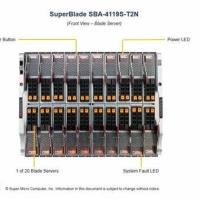 China Single Socket Superserver Supermicro Storage Server SBA-4119S-T2N Blade 2 Hot Plug SATA3 Drive Bays for sale