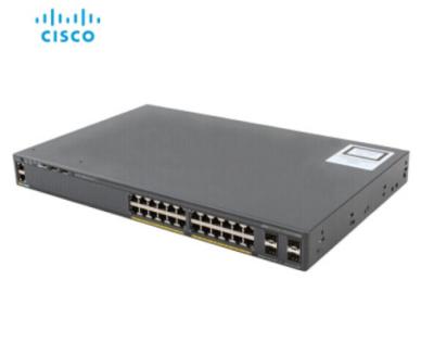 China Cisco Switch WS-C2960X-24PS-L Catalyst 2960-X 24 GigE PoE 370W 4 X 1G SFP for sale