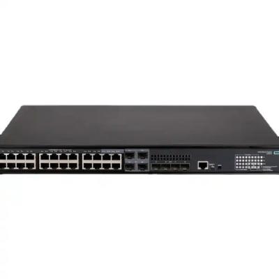 China 128 Gbps JL828A HPE FlexNetwork 5140-24G-4SFP+ EI Switch 24 Ports for sale