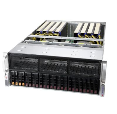 China Supermicro AS-4124GS-TNR+ 4U GPU Server with AMD EPYC™ 7002/7003 Series Processors for sale
