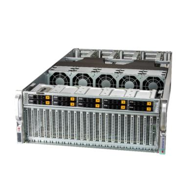 China Supermicro AS-4124GQ-TNMI 4U GPU Server with 10 Hot-Swap NVMe/SAS/SATA Drive Bays and 4x 3000W Titanium Power Supplies for High Performance Computing for sale