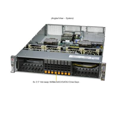 China Supermicro Hyper SuperServer SYS-221H-TNR 2U Rackmount Server with 5th Gen Intel® Xeon®, Up to 4TB DDR5 RDIMM, and Up to 4 Double-Width GPUs for sale