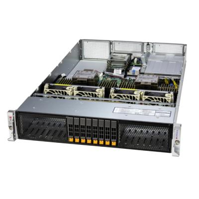 China Supermicro Hyper SuperServer SYS-222H-TN 2U Rackmount Server with Intel Xeon 6700/6500 Processors, 4 GPUs, and 32 DIMM Slots for sale