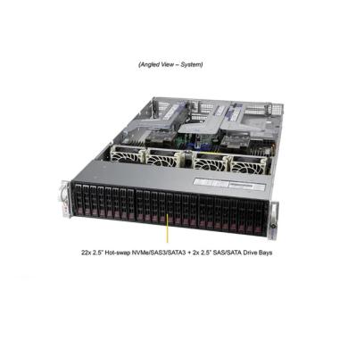 China Supermicro Ultra SuperServer SYS-220U-TNR 2U Rackmount Server with Dual Socket P+ 3rd Gen Intel Xeon Scalable Processors and 32 DIMM Slots for sale