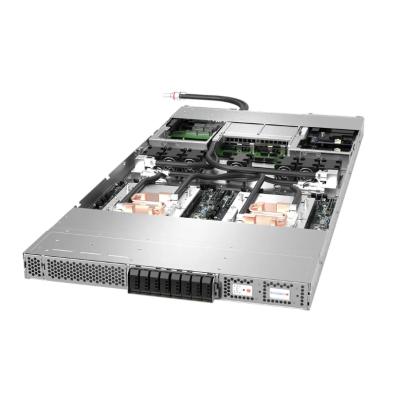 China Supermicro 1U Rackmount GPU Server ARS-111GL-DNHR-LCC with NVIDIA Grace Hopper Superchip 480GB ECC LPDDR5X Memory and 2x 2700W Redundant Titanium Power Supplies for sale