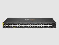 China HPE Aruba CX 6100 Switch JL675A with 176 Gbps Switching Capacity 98.6 Mpps Throughput and 370W PoE Capability for sale