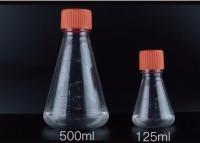 China Flat Bottom PETG PE Primary 250 Ml Erlenmeyer Flask Chemistry for sale