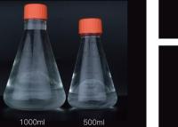 China Flat Bottom PETG PE Primary 250 Ml Erlenmeyer Flask Chemistry for sale