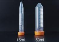 China Individual Packaging Sterilization Centrifuge Tube 15ml PP Conical Bottom Disposable for sale