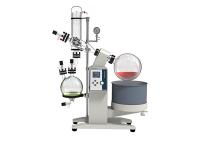 China 5L Motorized Lift Vacuum Rotary Evaporator 10mm/s Vertical Condenser 20-140rpm for sale