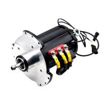 China 24V 3KW 9.6Nm Tamagawa17-bitabsolute Single-turnencoder  Electric Forklift Traction Servo Motor for sale