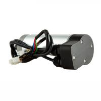 China 59mm 24V 23Nm Channel Gate Servo Motor, High-precision Low-voltage Servo Motor for sale
