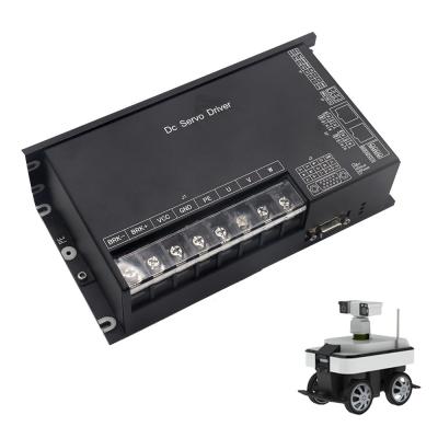 China 48V 60A Low-voltage Servo Driver And Servo Motor Kit Suitable For Mobile Robots And AGV. for sale