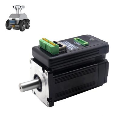 China 48V 400W 3000rpm Robot Servo Motor Integrated Servo Driver for Robot Automation Control for sale