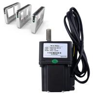 China 24VDC 40W Brushless Servo Motor Equipped 1:50 Planetary Gear Reducer, High Torque DC Servo Gear Motor Special For Turnstile Gate Access Control Mechanism for sale