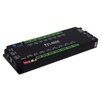 China Ultra-Narrow 75mm Pedestrian Turnstile Controller Board - Integrated Servo Drive, 6-Pair IR Input, Voice & RGB Output for sale