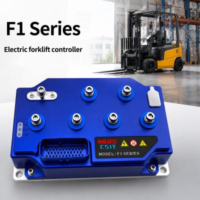 China 24V-80V Electric Forklift Controller Servo Motor Controller With Regenerative Braking CANopen RS485 IP67 Traction Pump for sale