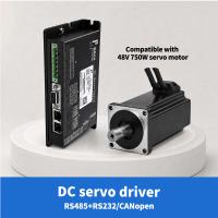 China 24-60V 12A DC Servo Drive 2500 Line Incremental Encoder RS232 RS485 CAN  Overload Applicable to AGV electric forklifts for sale