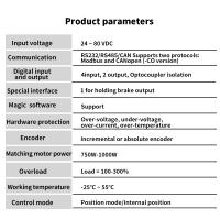 China 48V 30A DC Servo Driver With RS232, RS485, And CANopen Compatibility For AGVs, Inspection Robots, Robotic Arms, And Electric Forklifts. for sale