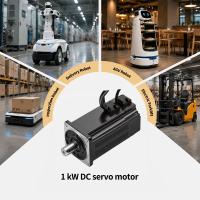China 1000W 48VDC Servo Motor 3000RPM with 9.56Nm Peak Torque for Mobile Robot Steering Wheel for sale