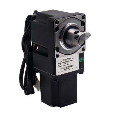 China 40W BLDC 24V Servo Motor With 2400 Wires Encoder for Anti-collision Swing Gate for sale