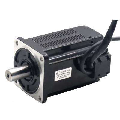 China Absolute Encoder 80mm Robot Servo Motor 48V 750W With Brake for sale