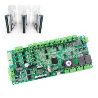 China Flap Gate Speed Gate Drive Controller Function All In One With Sensitive Anti Pinching Protection for sale